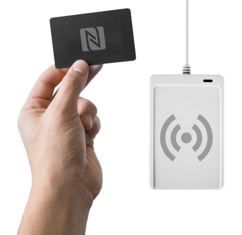 NFC tag reader: bridging digital content and physical objects